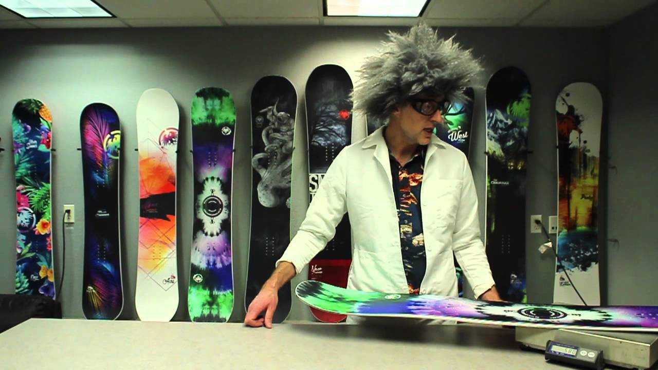 Dr. Porkenheimer: Never Summer's Snowboard Science Guy - YouTube