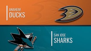 ANAHEIM DUCKS VS SAN JOSE SHARKS | ALL GOALS | HIGHLIGHTS | BEST ...