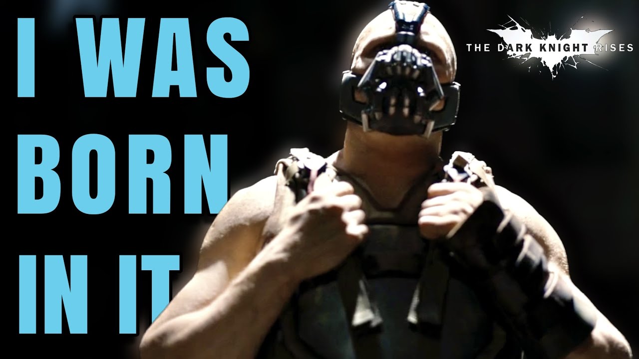 BANE Has the BEST Lines EVER !? *THE DARK KNIGHT RISES* - YouTube