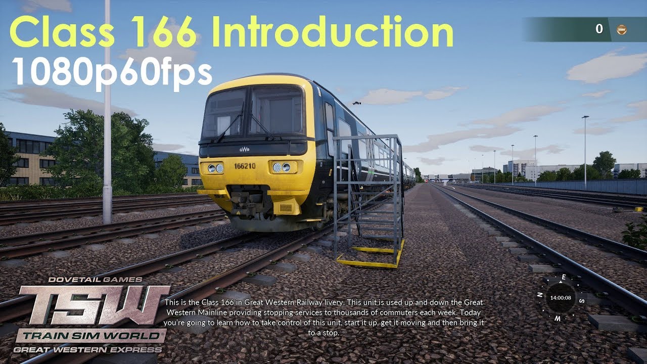 GWR Class 166 Introduction : Train Sim World 1080p60fps - YouTube