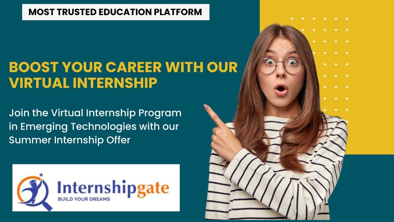 Boost your career with our Virtual Internship!! (JOIN NOW) - YouTube