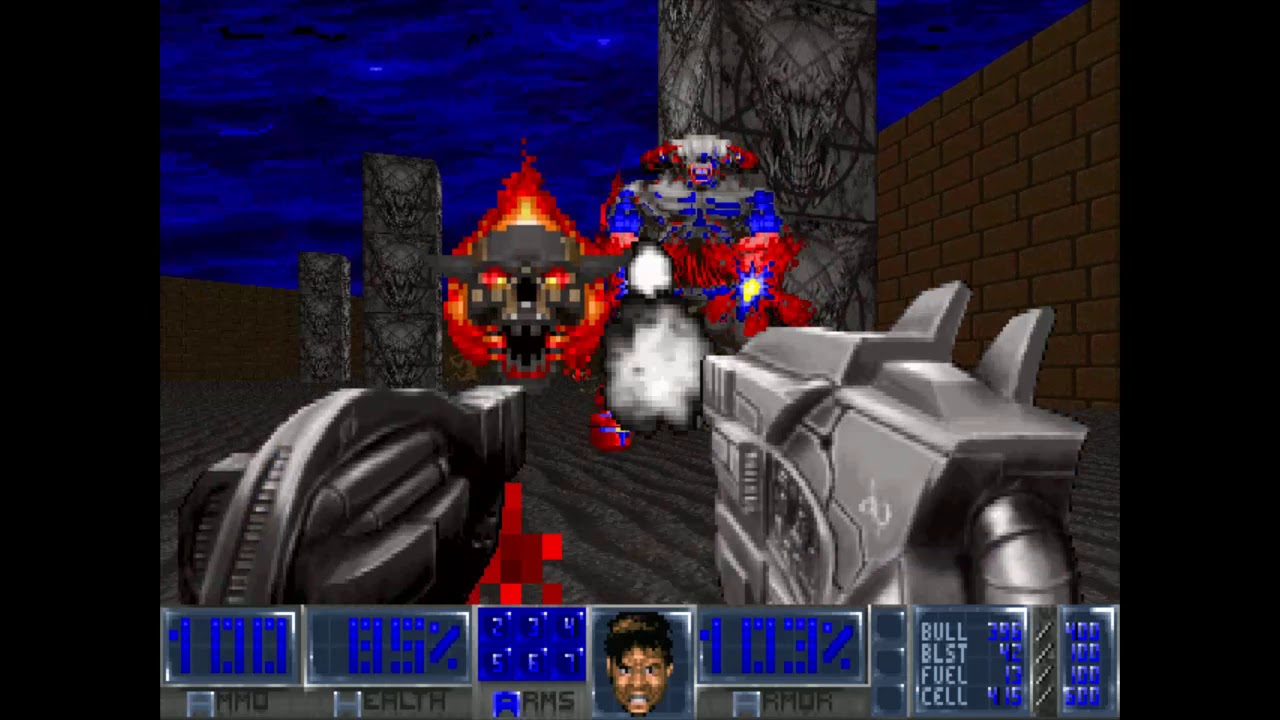 Doom II - Hell After Dreams 1 all bosses - YouTube