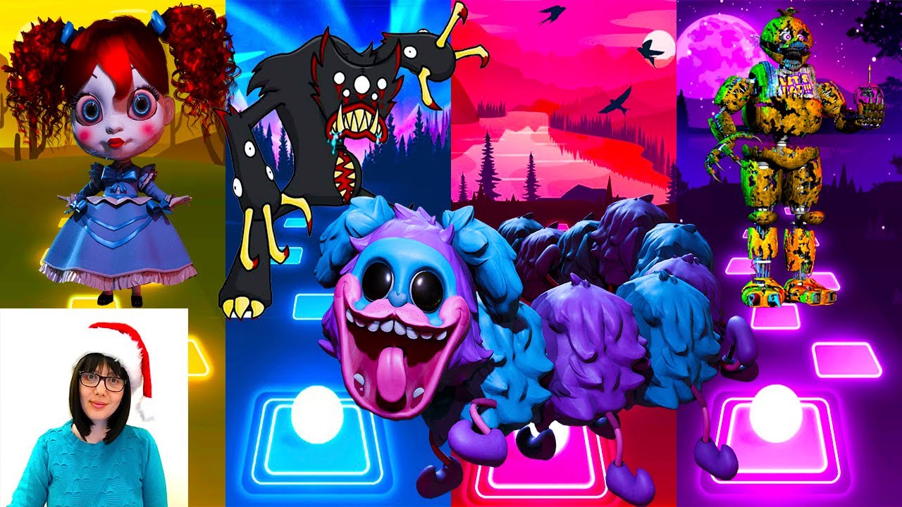 Poppy Playtime vs Killy Willy vs PJ Pug-a-Pillar vs Nightmare Chica ...