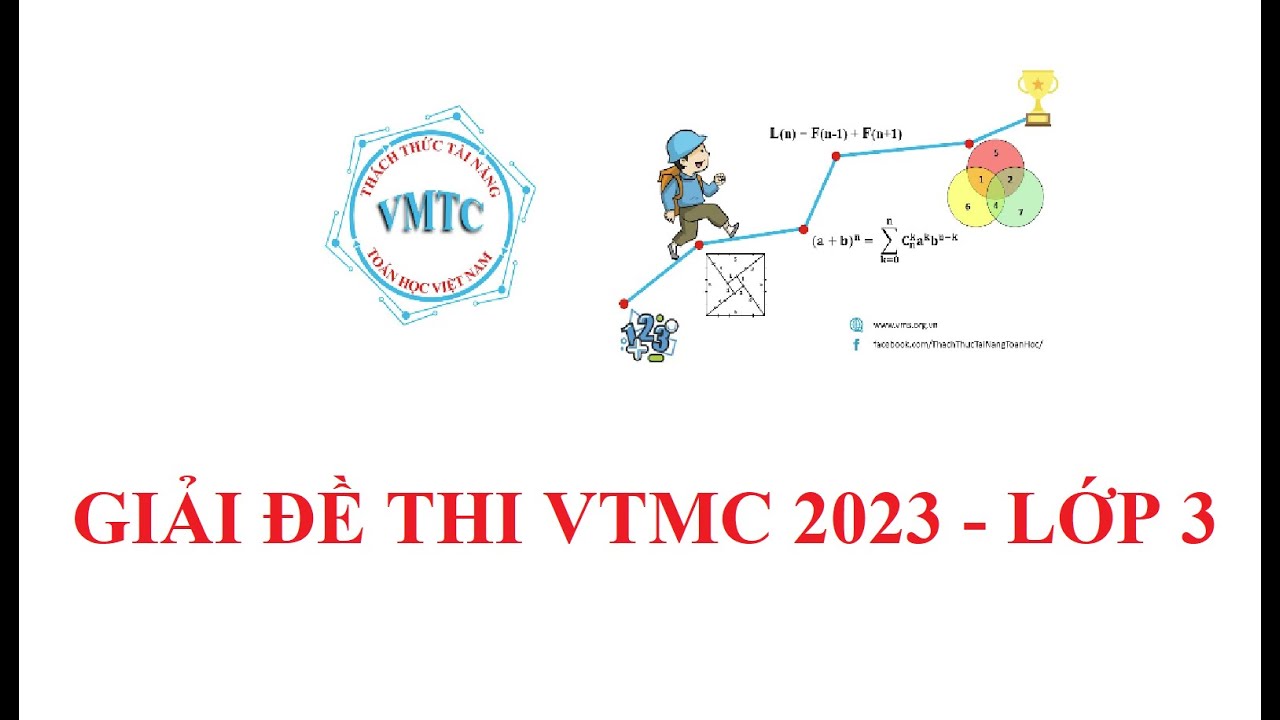 Đề thi VMTC lớp 3 năm 2023 - hướng dẫn chữa bài - YouTube