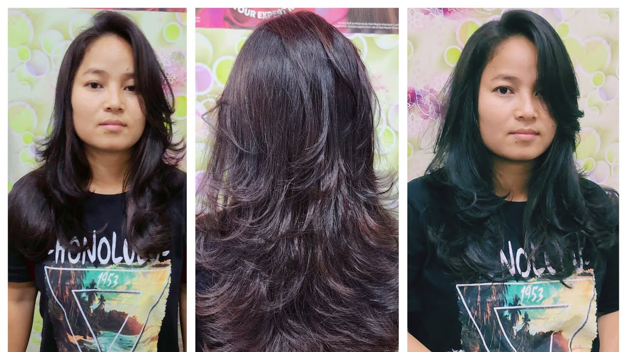 How to do square layer haircut - YouTube