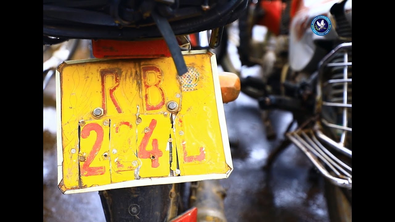 Motari irinde guhindura ibirango bya Moto yawe kuko n'icyaha gihanwa n ...