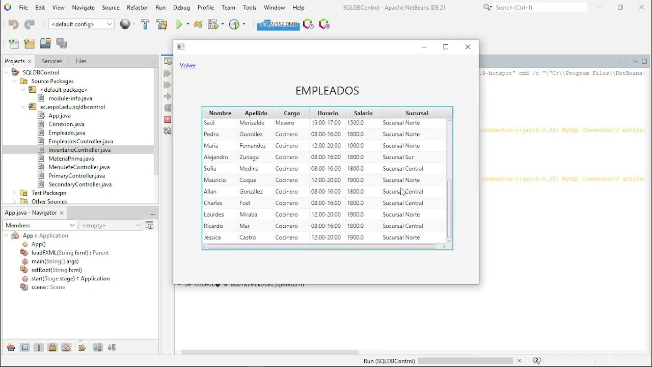 Prototipo MySQL con Java Netbeans - YouTube