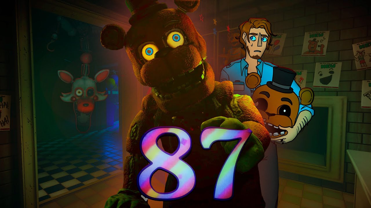 ФНАФ 87 обзор Five Night's at Freddy's \ FNAF Rewritten 87 overhaul ...