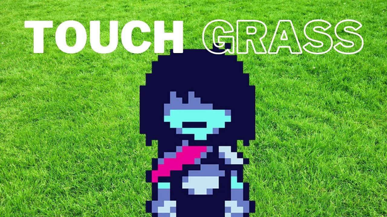 How Quickly Can I Touch Grass in Deltarune? (Both Chapters) - YouTube