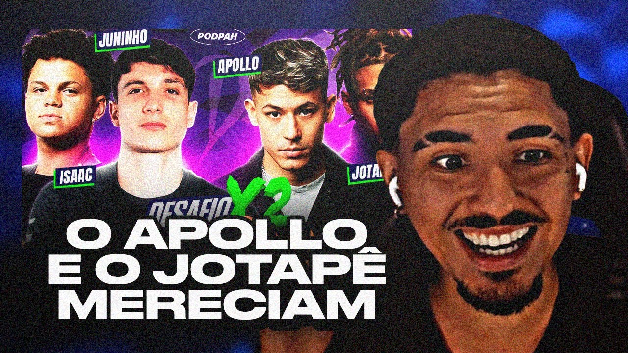 NOVENTA REAGE a JUNINHO MANELLA & ISAAC vs APOLLO & JOTAPÊ | MELHORES ...