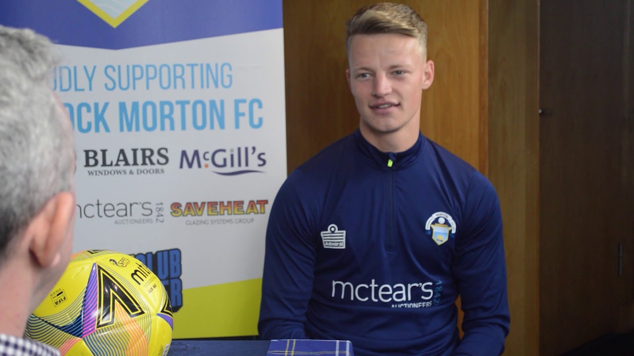The Greenock Morton Weekly Update l Cameron Blues - YouTube