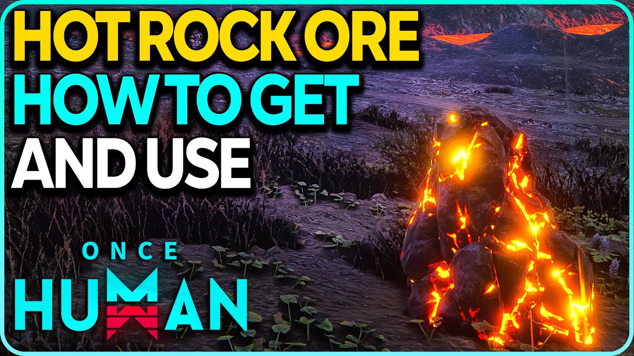How to Mine Hot Rock Ore (Molecular Structure Research) Once Human ...