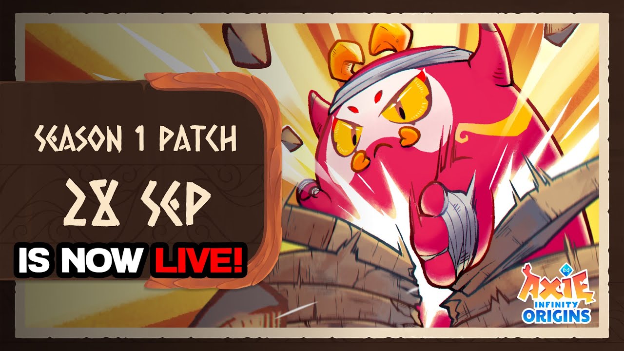 Axie Infinity Origins Mid-Season Nerf Patch is now LIVE! - YouTube
