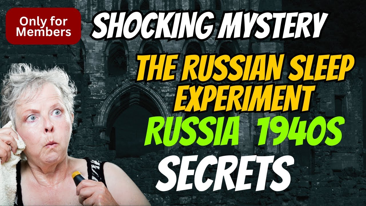The Shocking Mystery of The Russian Sleep Experiment 1940s | Mysterious ...