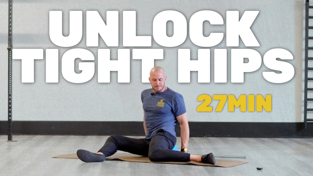27-Min Hip Mobility For Tight, Stiff Hips - YouTube