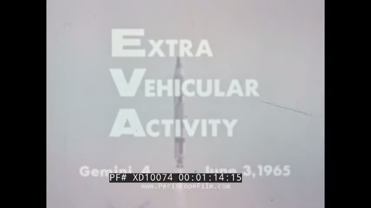 NASA GEMINI IV EXTRA VEHICULAR ACTIVITY EVA BY EDWARD H. WHITE (Print 2 ...