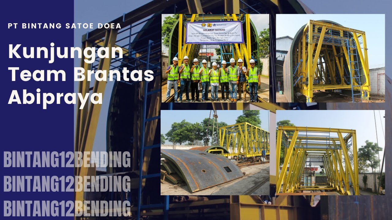 Kunjungan Team Brantas Abipraya - Pekerjaan Sliding Formwork - YouTube