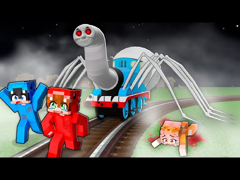 Sobrevivimos al TREN MALDITO en Minecraft