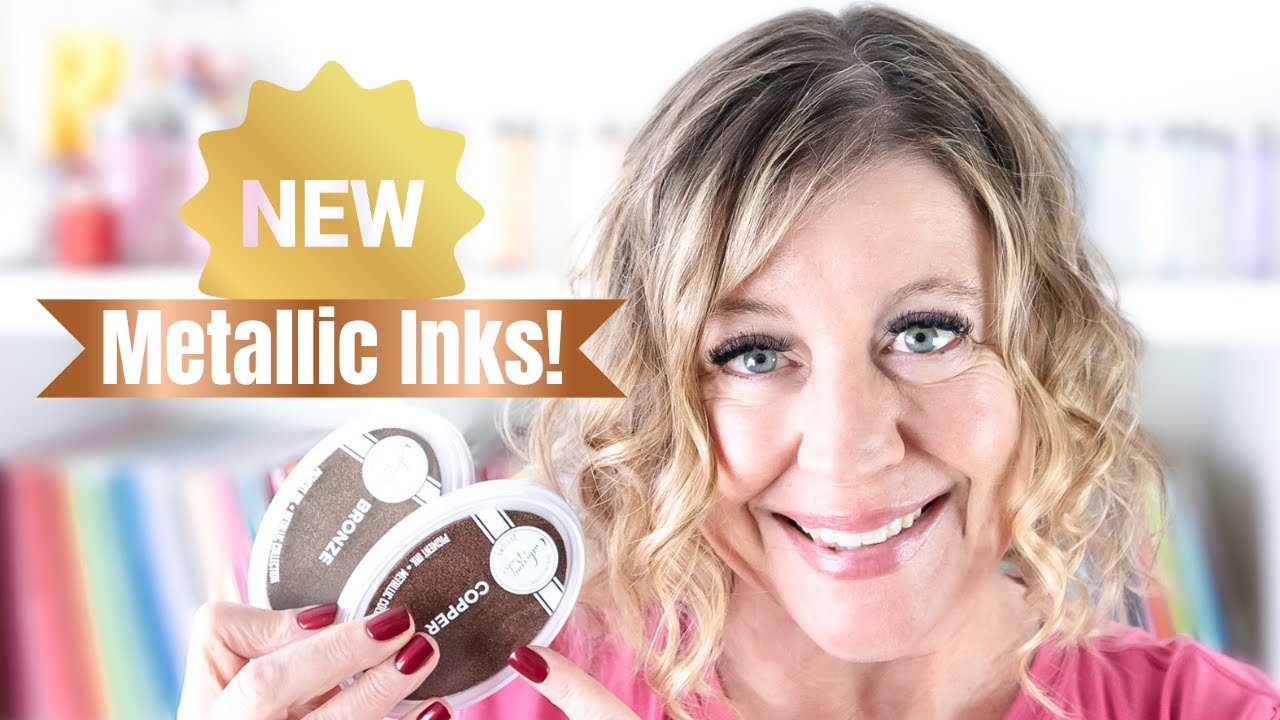 MUST SEE NEW Metallic Inks | Catherine Pooler Designs - YouTube