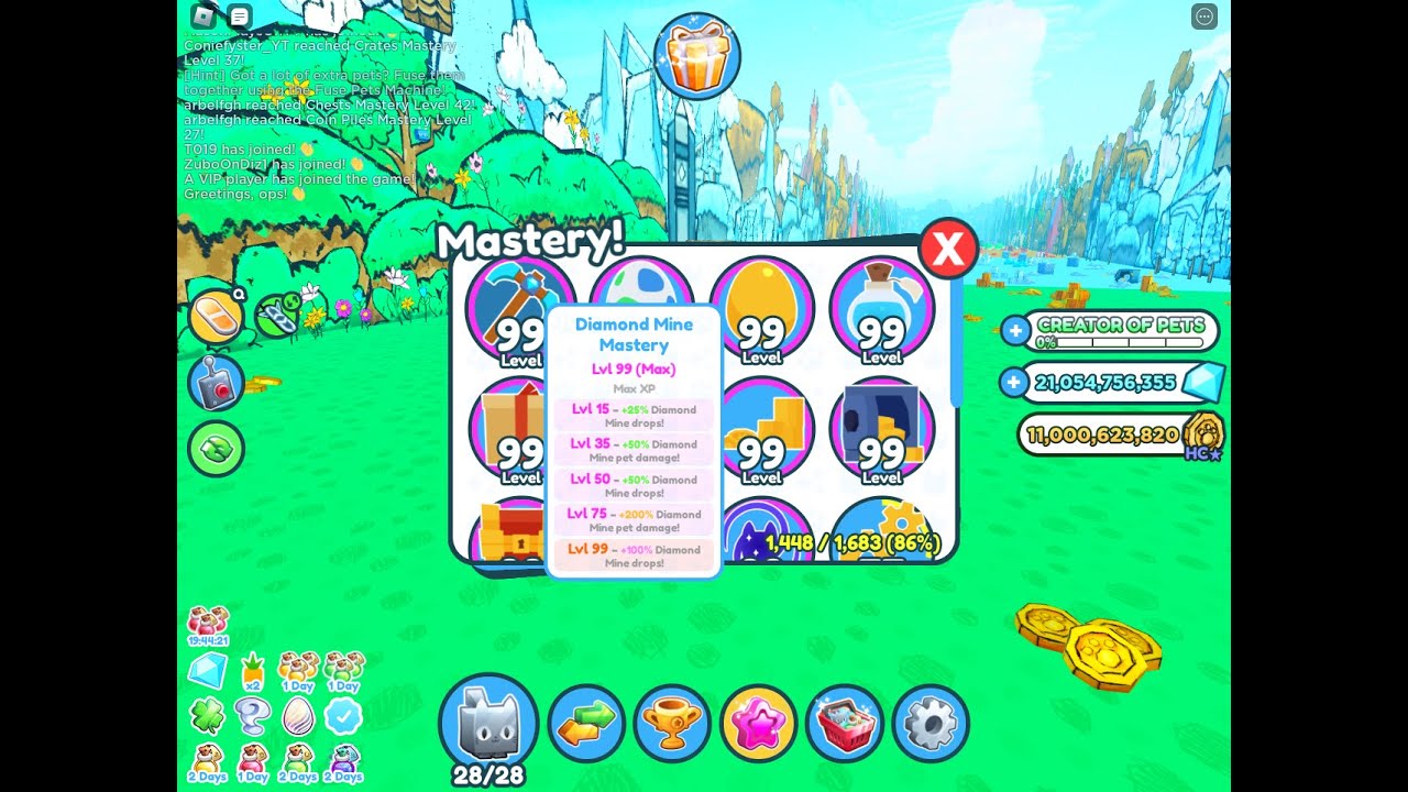 تختيم diamonds mine mastery في وقت قياسي في وجيف اوي علي 3 بليون لي 5اشخاص#roblox #روبلوكس - YouTube