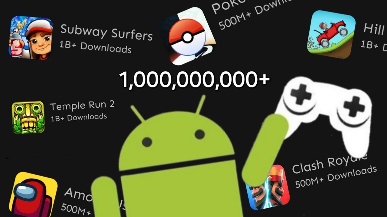 MOST DOWNLOADED ANDROID MOBILE GAMES OF 2025 - YouTube