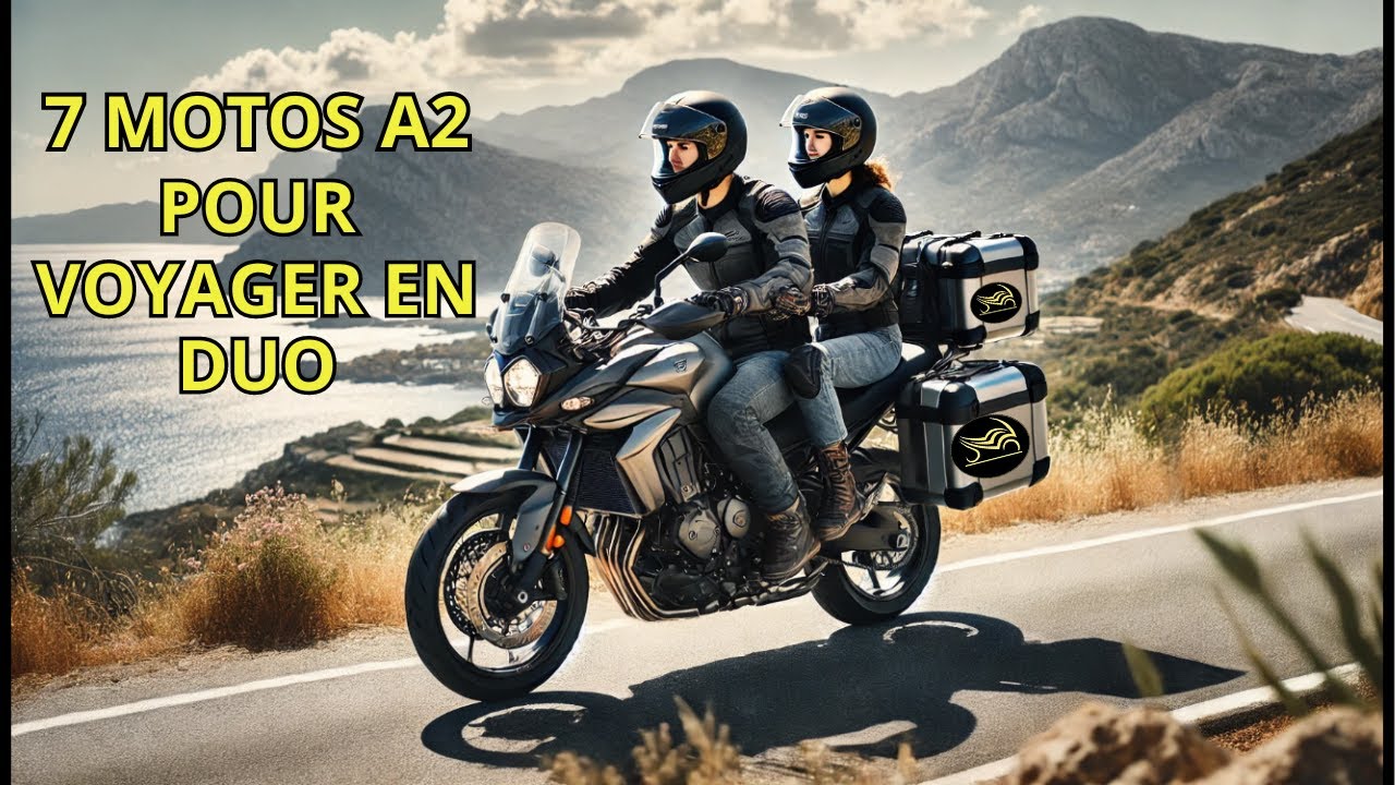 7 MOTOS A2 POUR VOYAGER EN DUO - YouTube