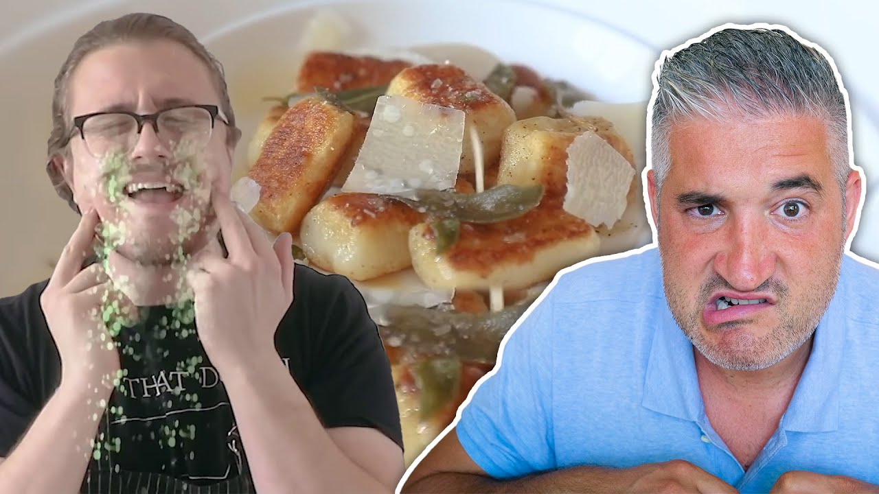 Italian Chef Reacts to GNOCCHI by @JoshuaWeissman - YouTube
