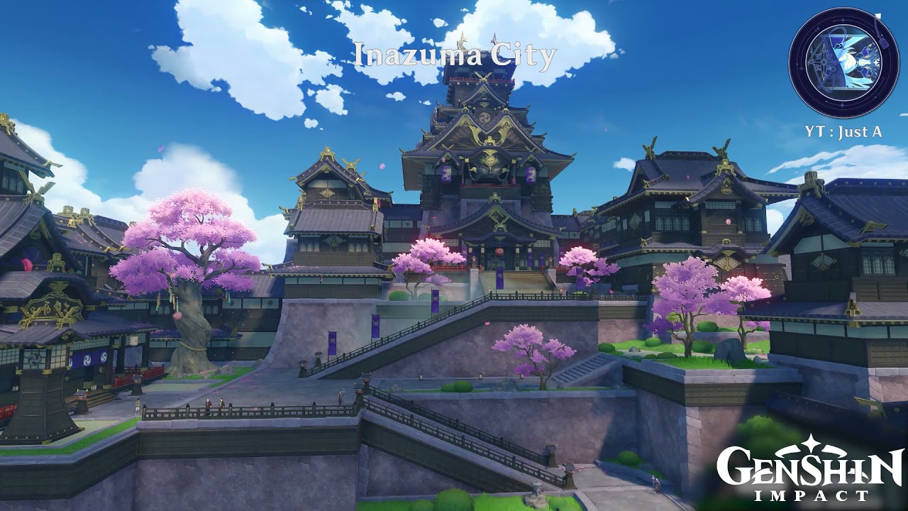 Inazuma City OST (Track 7B) || Genshin Impact OST - YouTube