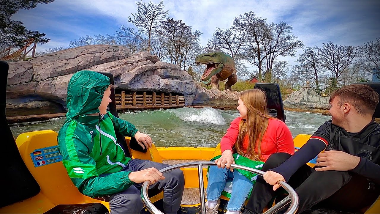 Dino Splash - Onride (POV) | Holiday Park - YouTube