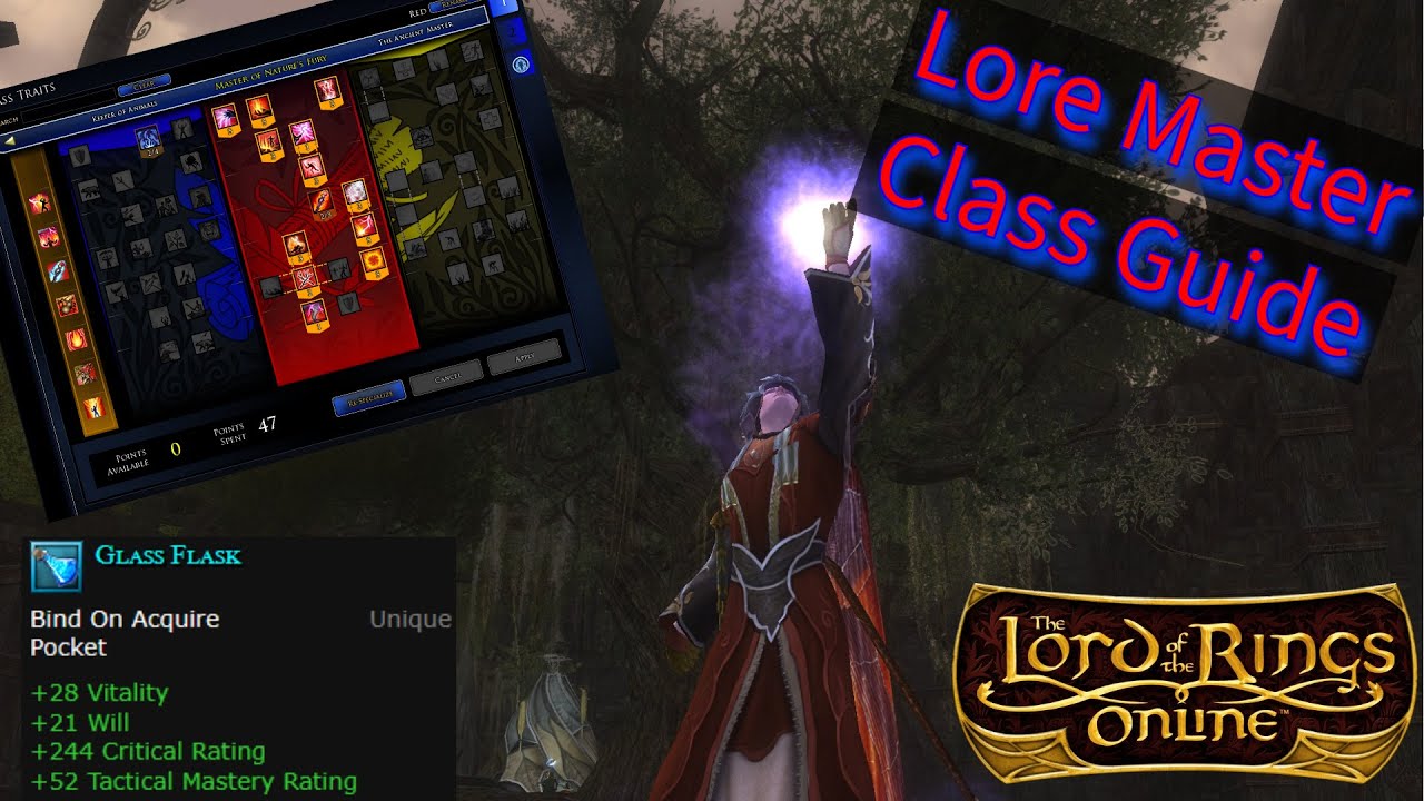 Lore Master Guide Level 65 Cap. Legendary Servers. LOTRO 2025 - YouTube