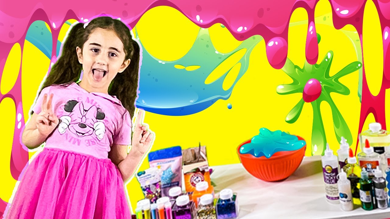 Slime Song | Cute FUN Song for KIDS | Nessa's Playhouse - YouTube