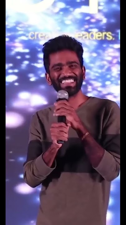 Pradeep Ranganathan motivational and funny speech - YouTube