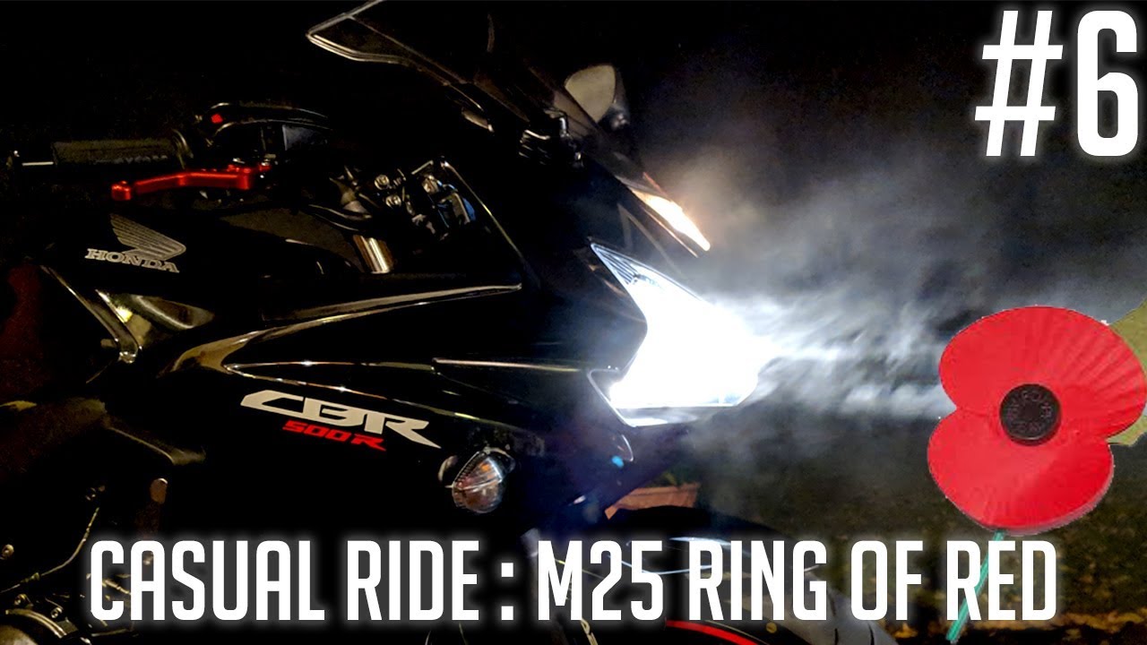 Casual Ride #6 - M25 ring of red 2018 - YouTube