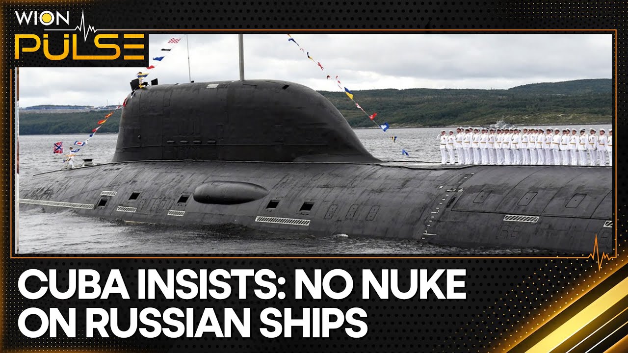 Russian nuclear-powered submarine to visit Cuba | WION Pulse - YouTube