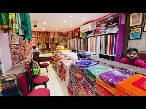 my saree showroom sharma saree and vastralaya - YouTube