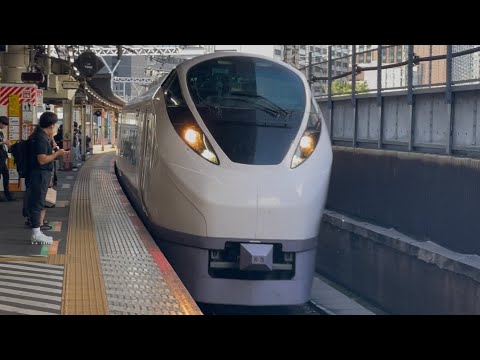 【ジョイント音最高！】E657系ｶﾂK5編成が新橋駅1番線を通過するシーン（2025.6.22.15:46） - YouTube