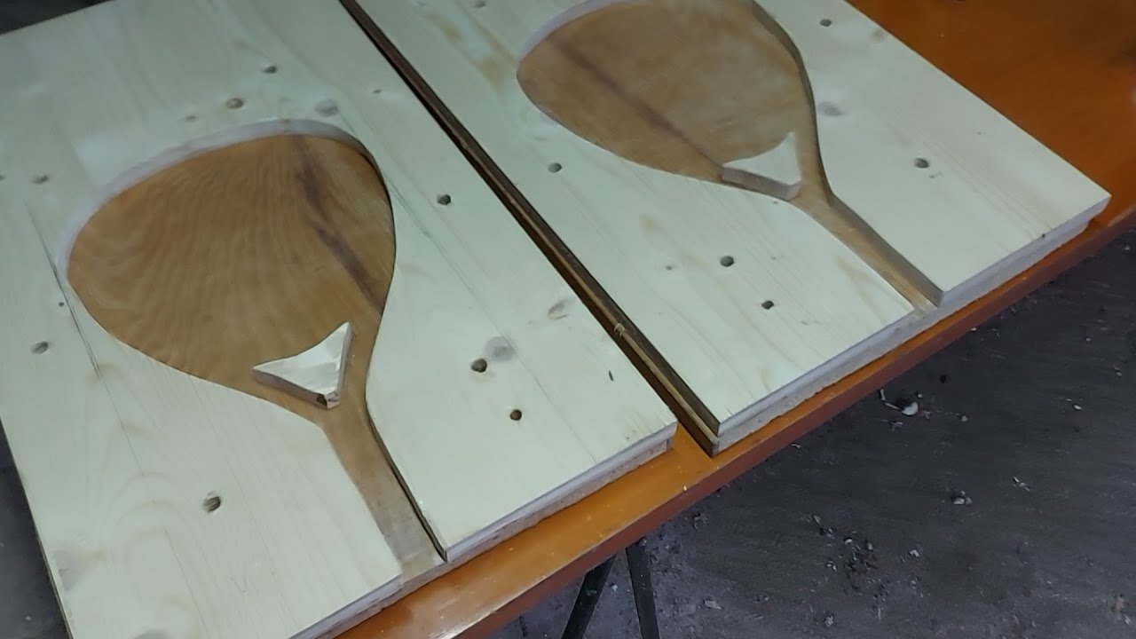 COMO HACER UN MOLDE PARA PALAS DE PADEL - YouTube