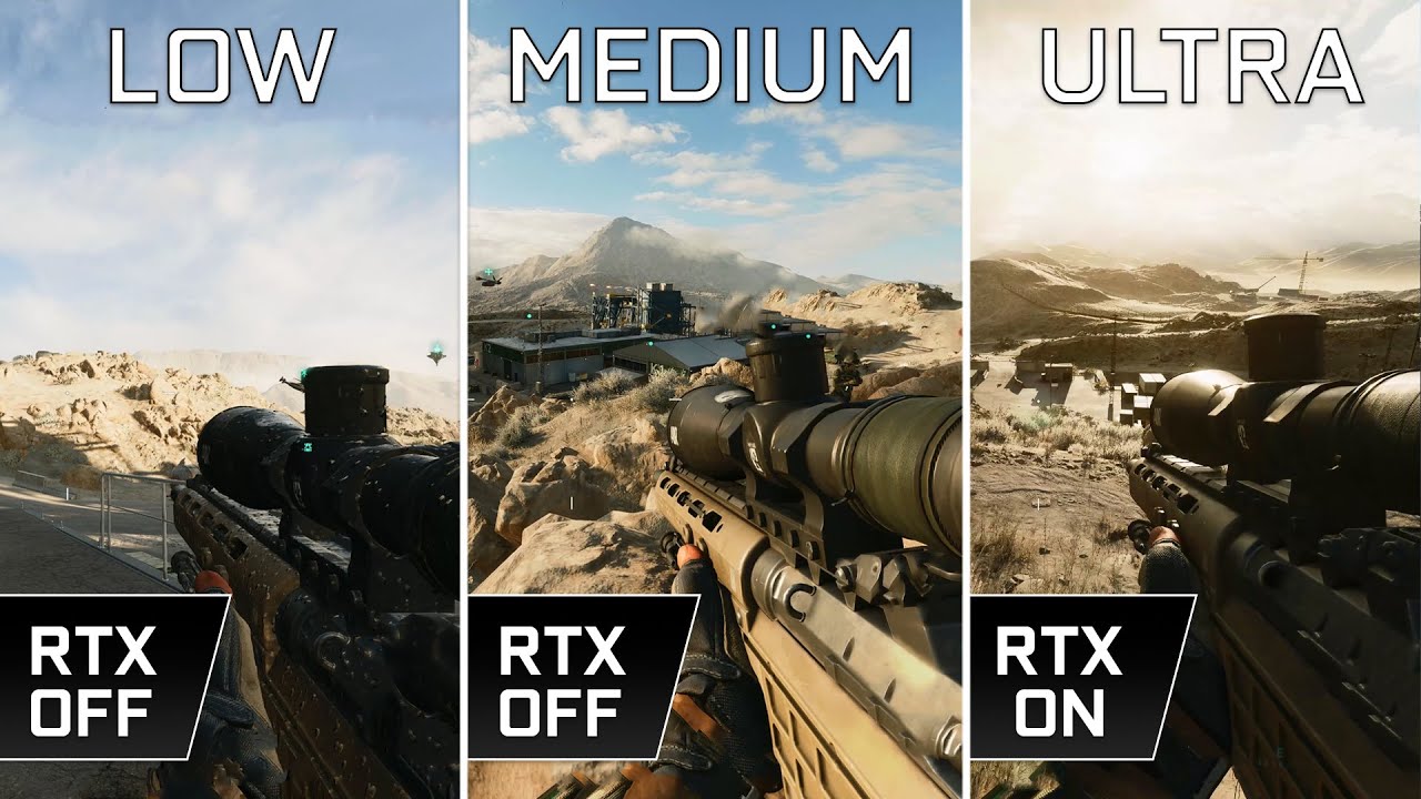 Battlefield 2042 : Low vs Medium vs Ultra Graphics in 4K | RTX 4090 ...