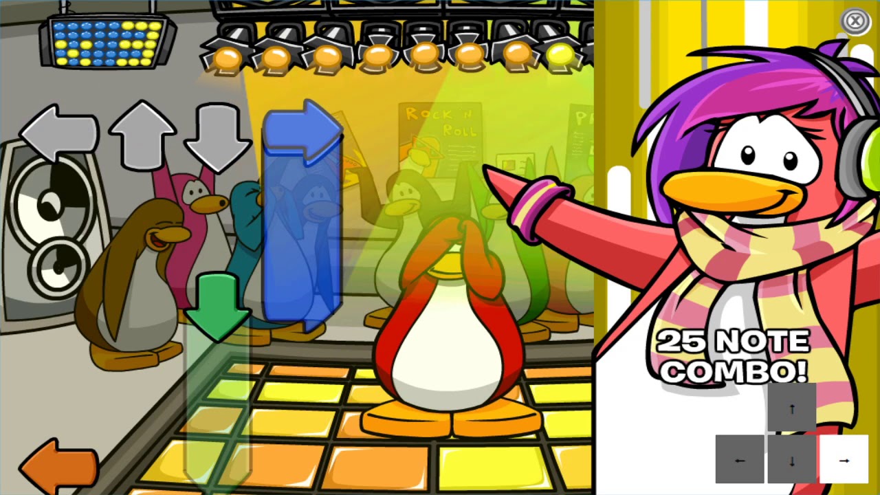 CLUB PENGUIN REWRITTEN DANCE CONTEST EXPERT ALL SONGS - YouTube