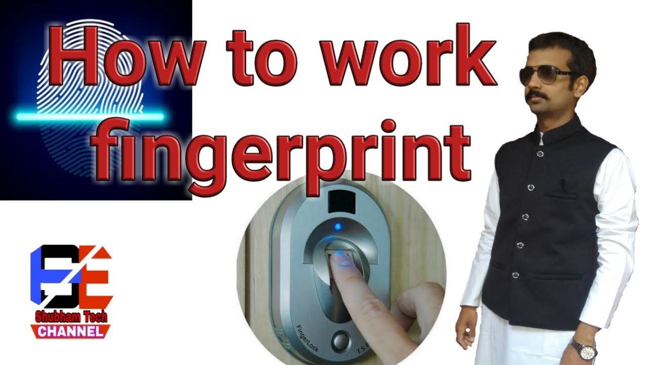 How to work fingerprint (फिंगरप्रिंट स्कैनर कैसे काम करता है) - YouTube