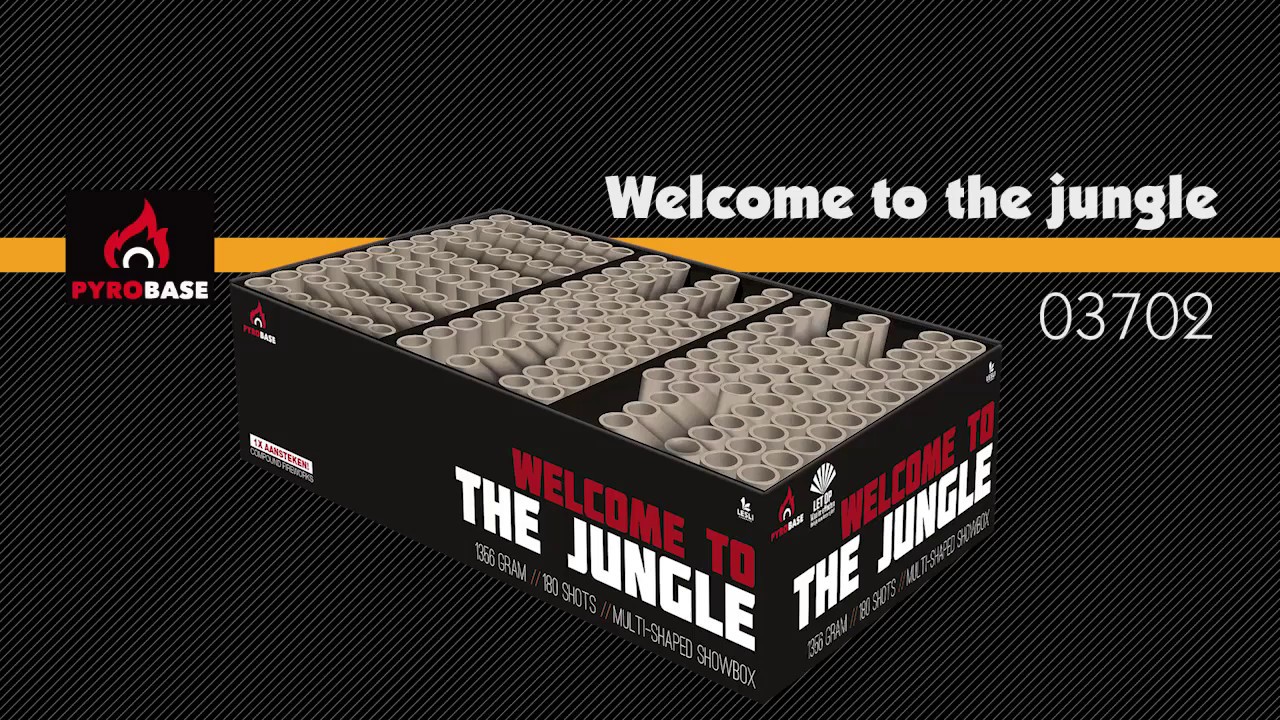 03702 Welcome to the jungle - PyroBase - Lesli Vuurwerk - YouTube