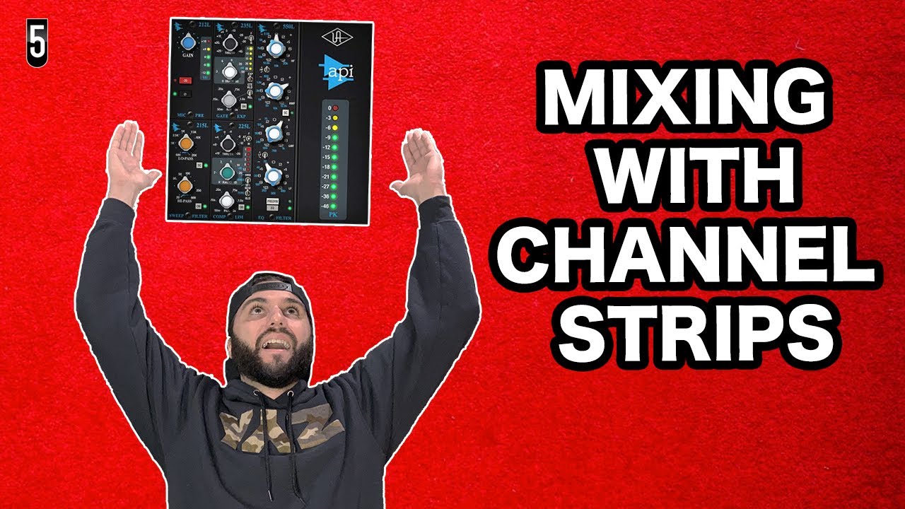 Mixing Drums with the API Vision Channel Strip - YouTube
