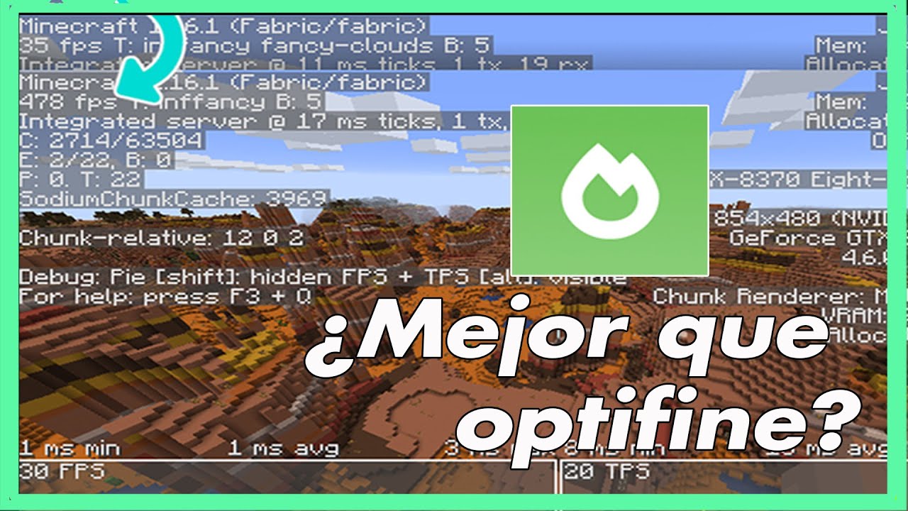 Sodium | Este mod es mejor que Optifine? 1.16.1 | Dust98 - YouTube