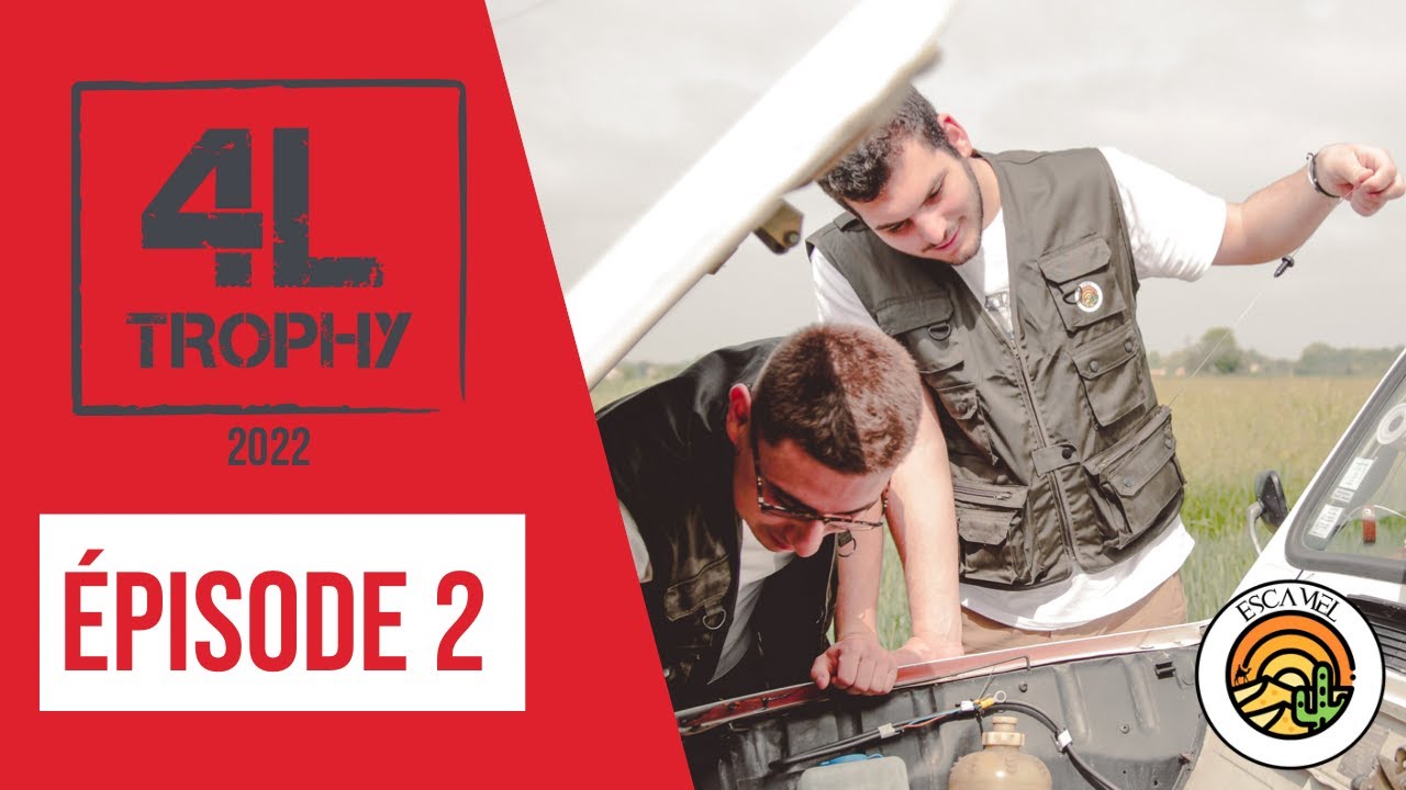 4L TROPHY 2022 - Jour 2 - Repos à Biarritz pour ESCAMEL - YouTube