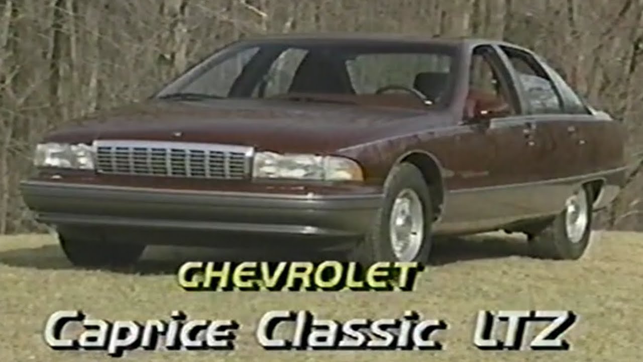 1991 Chevrolet Caprice LTZ (Taxi/Police Pkg) - MotorWeek Retro - YouTube