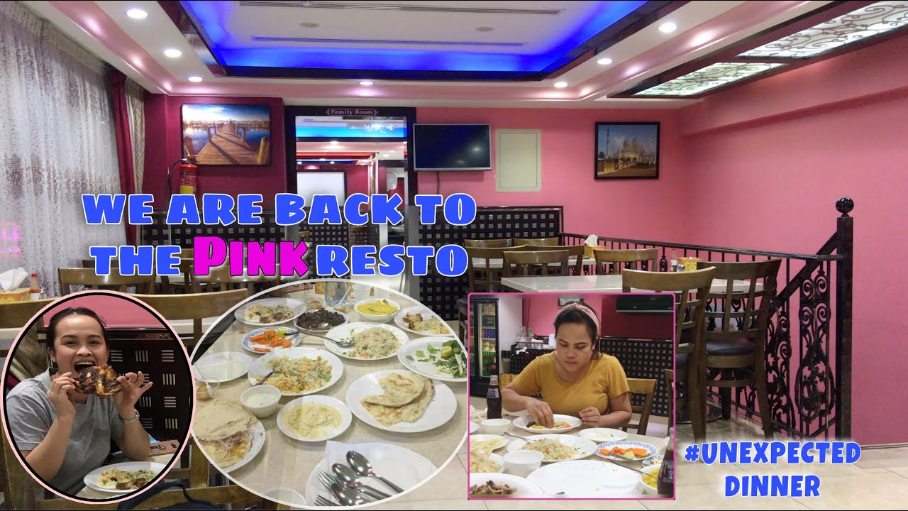PINK RESTAURANT DINNER|#Nasser Restaurant Abu Dhabi - YouTube