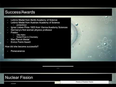 Lise Meitner- Physics Extra Credit - Elise Willis - YouTube