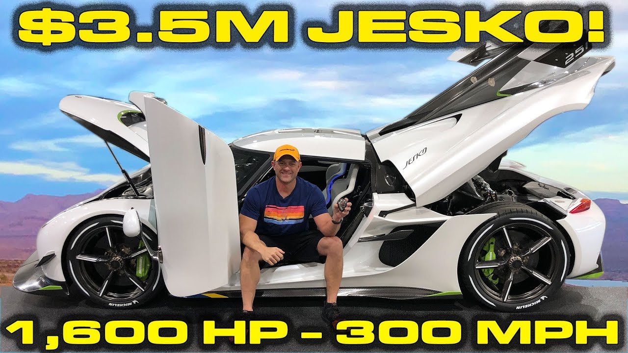 INSIDE LOOK * $3.5M - 1,600HP - 300 MPH Koenigsegg Jesko! - YouTube