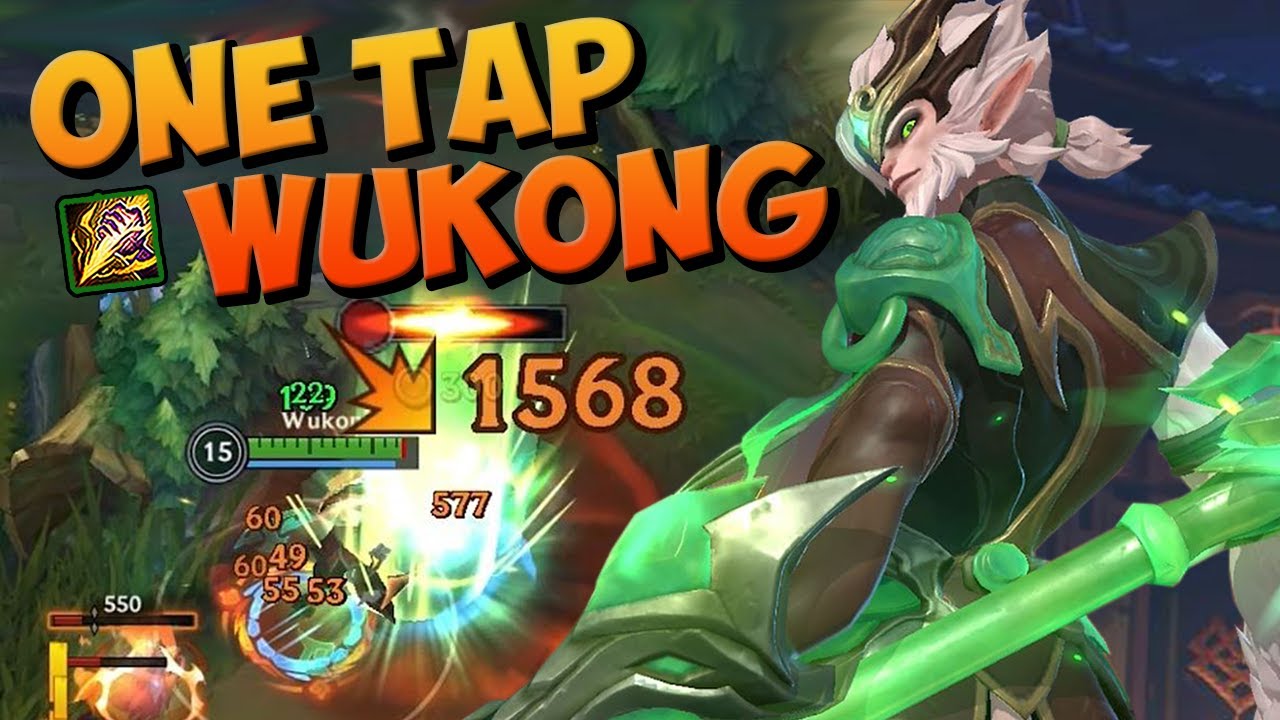 WILD RIFT JUNGLE WUKONG - BIG DAMAGE BUILD - YouTube