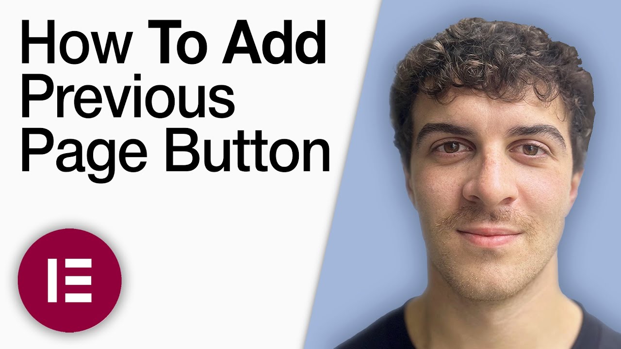 How to Add Back Button in Elementor Previous Page Button [2025 Full ...